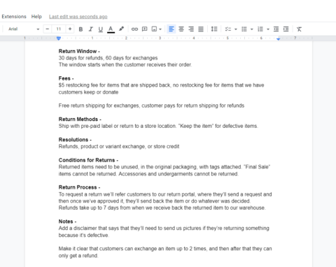 How to Write a Return Policy: The Ultimate Guide - ReturnGO