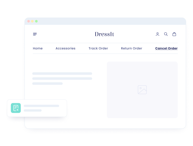 Order Cancelation - ReturnGO