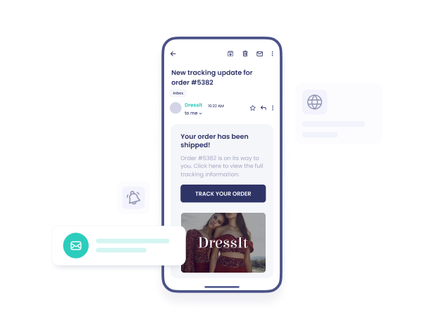 Branded Tracking Notifications - ReturnGO